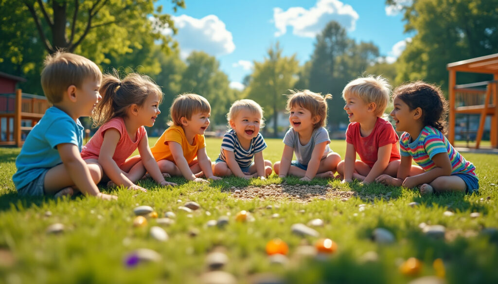 Jeu de ronde en maternelle : une méthode ludique pour apprendre en s ...